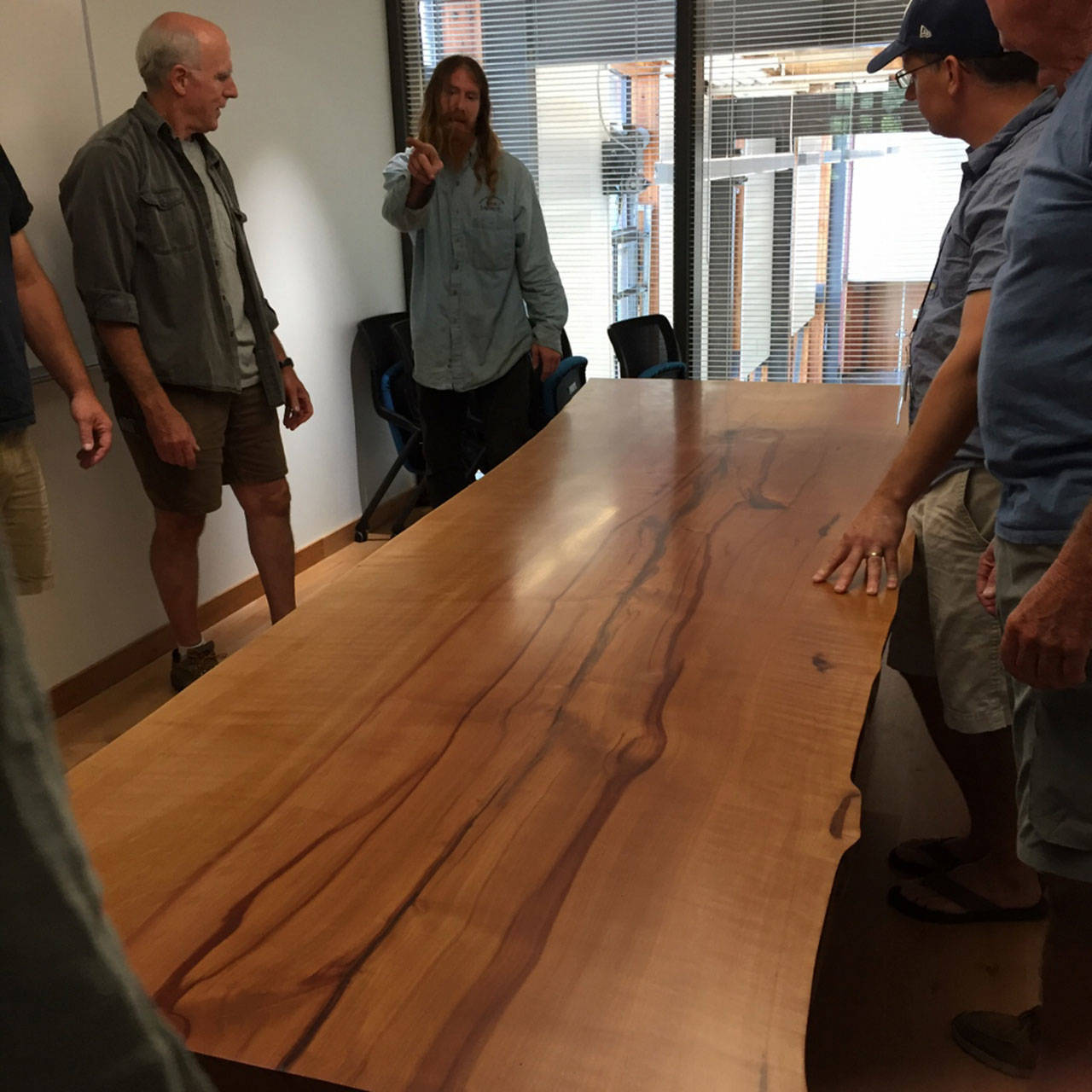 Hand-crafted table tells a very Vashon story | Vashon-Maury Island ...