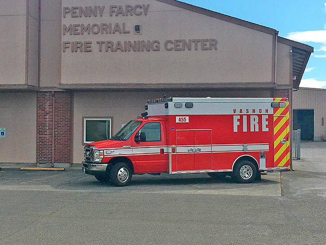 Fire department buys new aid car | Vashon-Maury Island Beachcomber