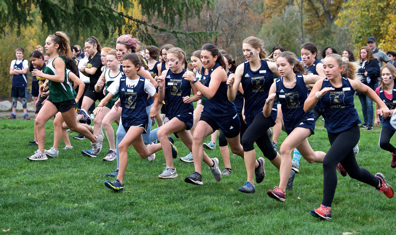 Mustangs show strength in league cross country championships | Vashon ...