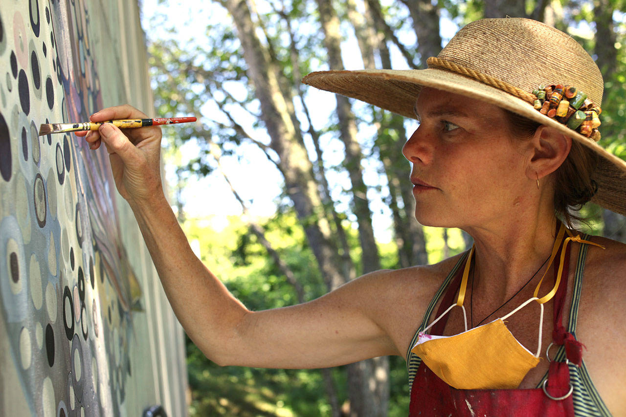 Youth Create Art About Salmon and Wetlands Restoration | Vashon-Maury ...