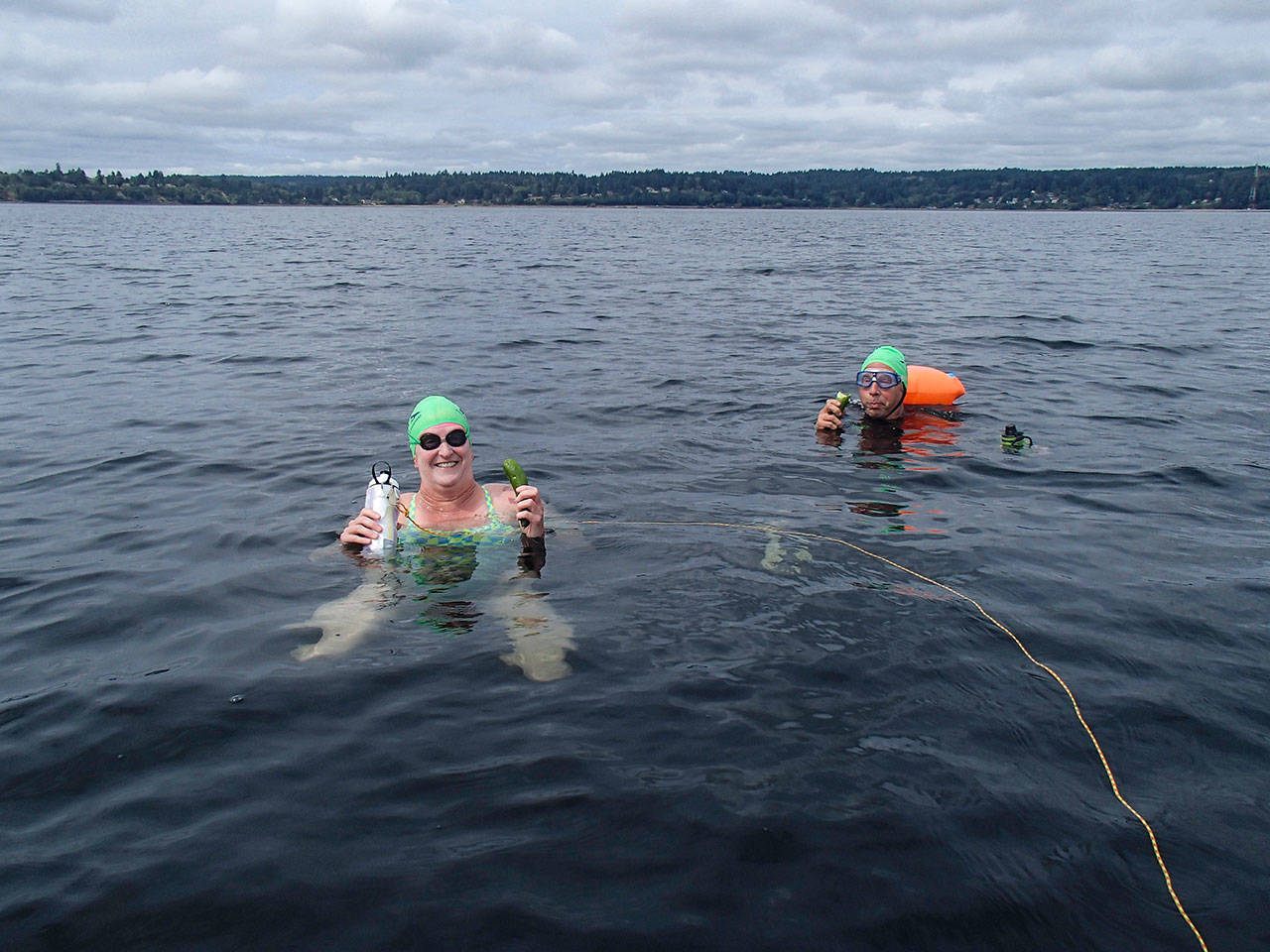 Seasoned swimmers cover 35 perimeter miles around the island | Vashon ...