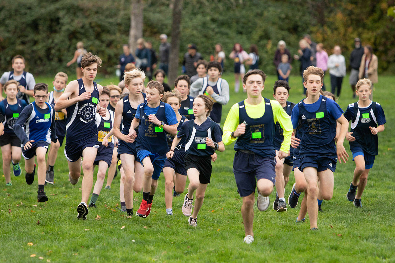 Mustang cross country teams are league champions | Vashon-Maury Island ...
