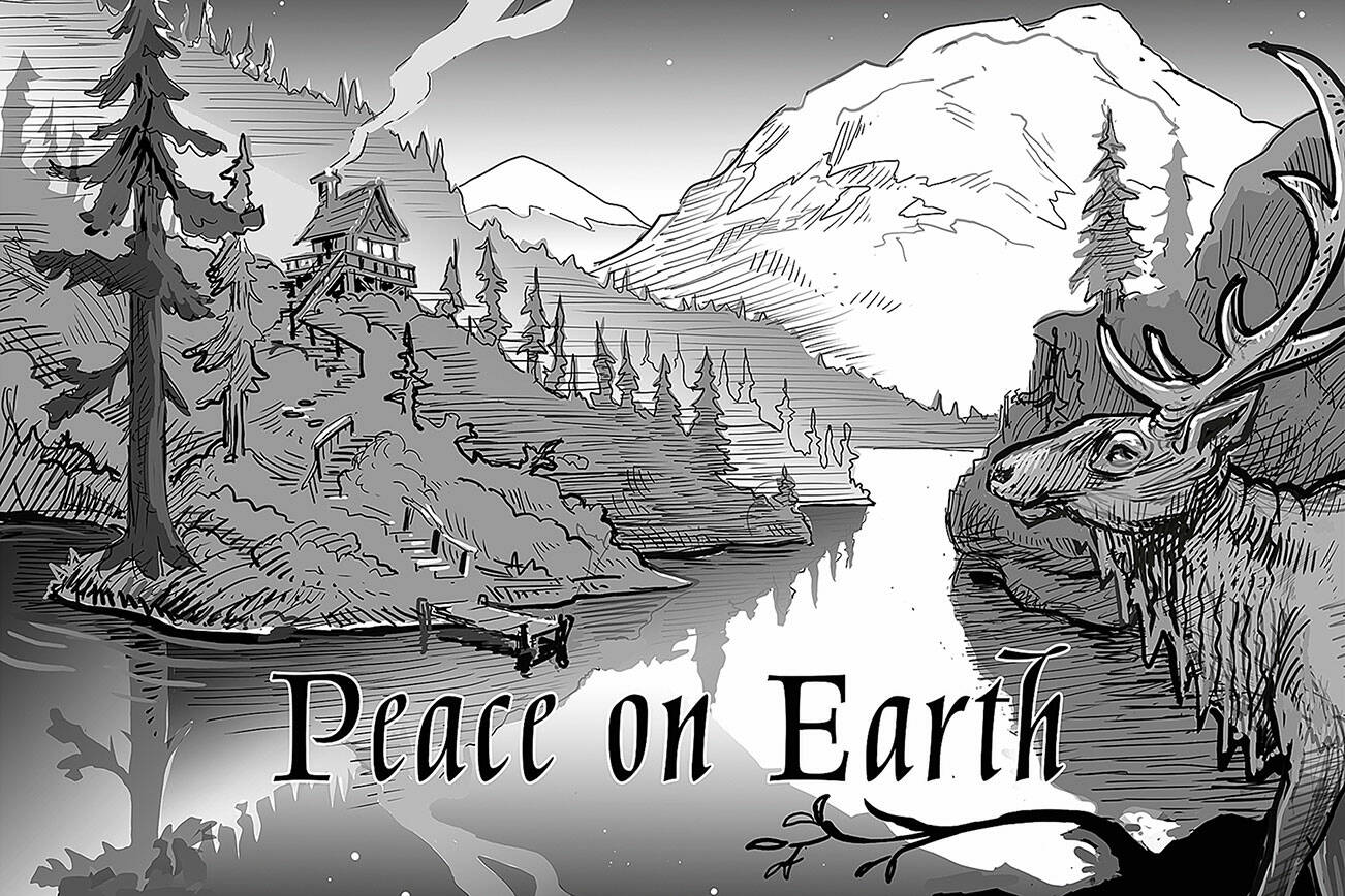 Cartoon: The Beachcomber wishes you a serene holiday season | Vashon ...