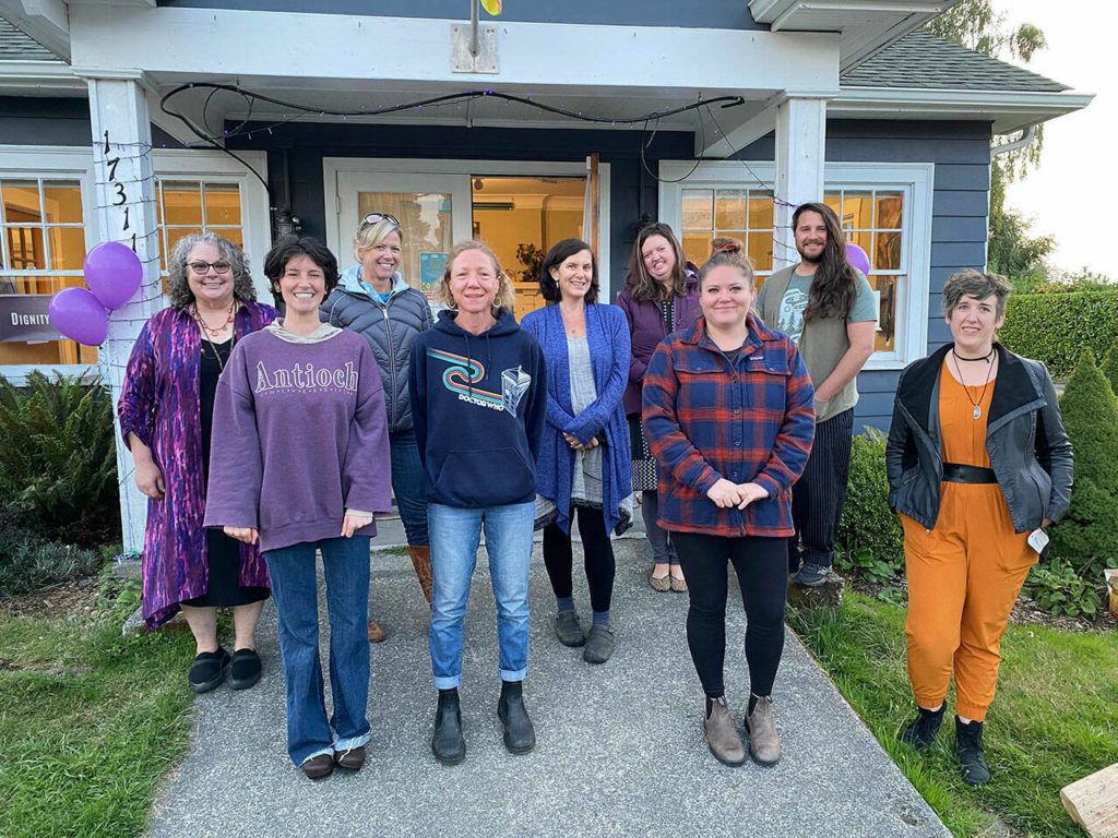 As purple lights shine on Vashon, DOVE Project marks 10 years | Vashon ...