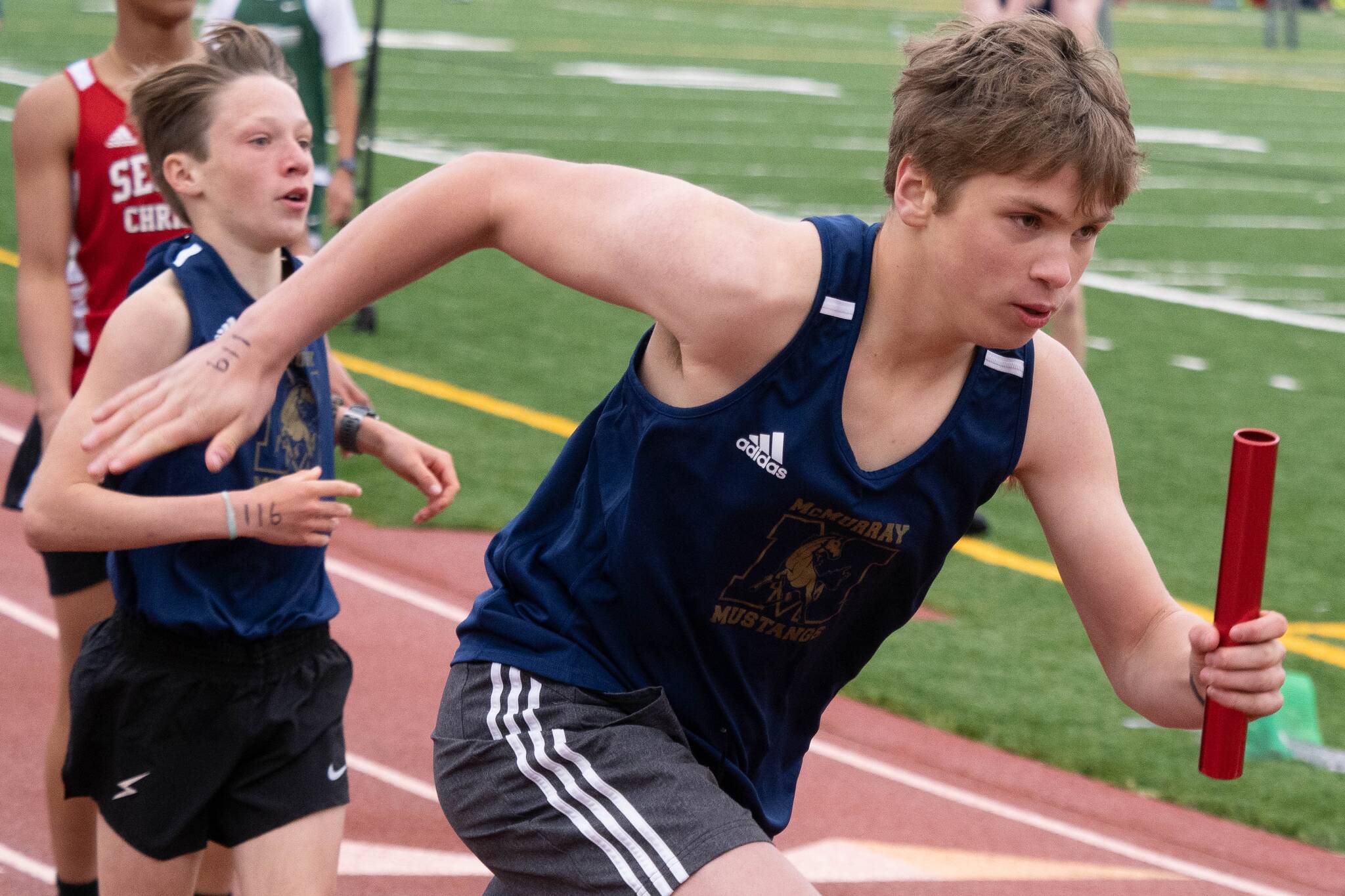 Mustangs ably cross finish line of Track and Field season | Vashon ...