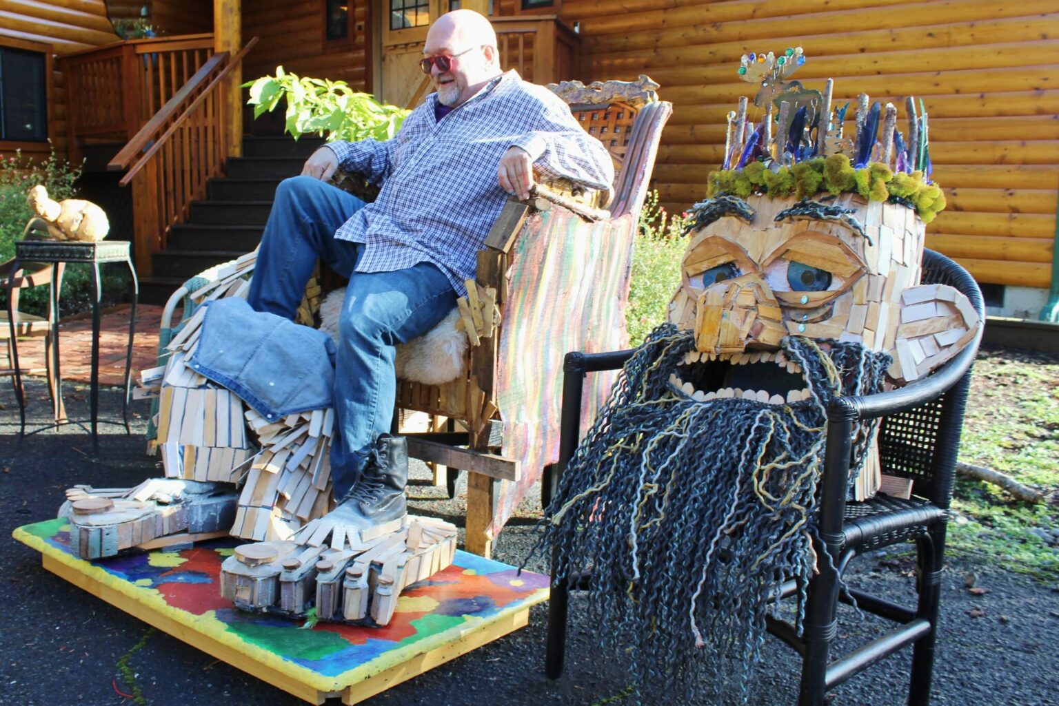 The artist behind Vashon’s iconic troll costume | Vashon-Maury Island ...