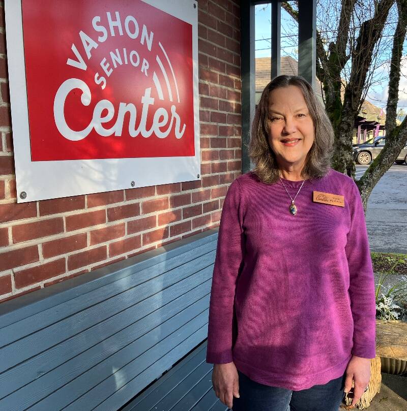 For Maria Glanz, leading senior center is a labor of love | Vashon ...