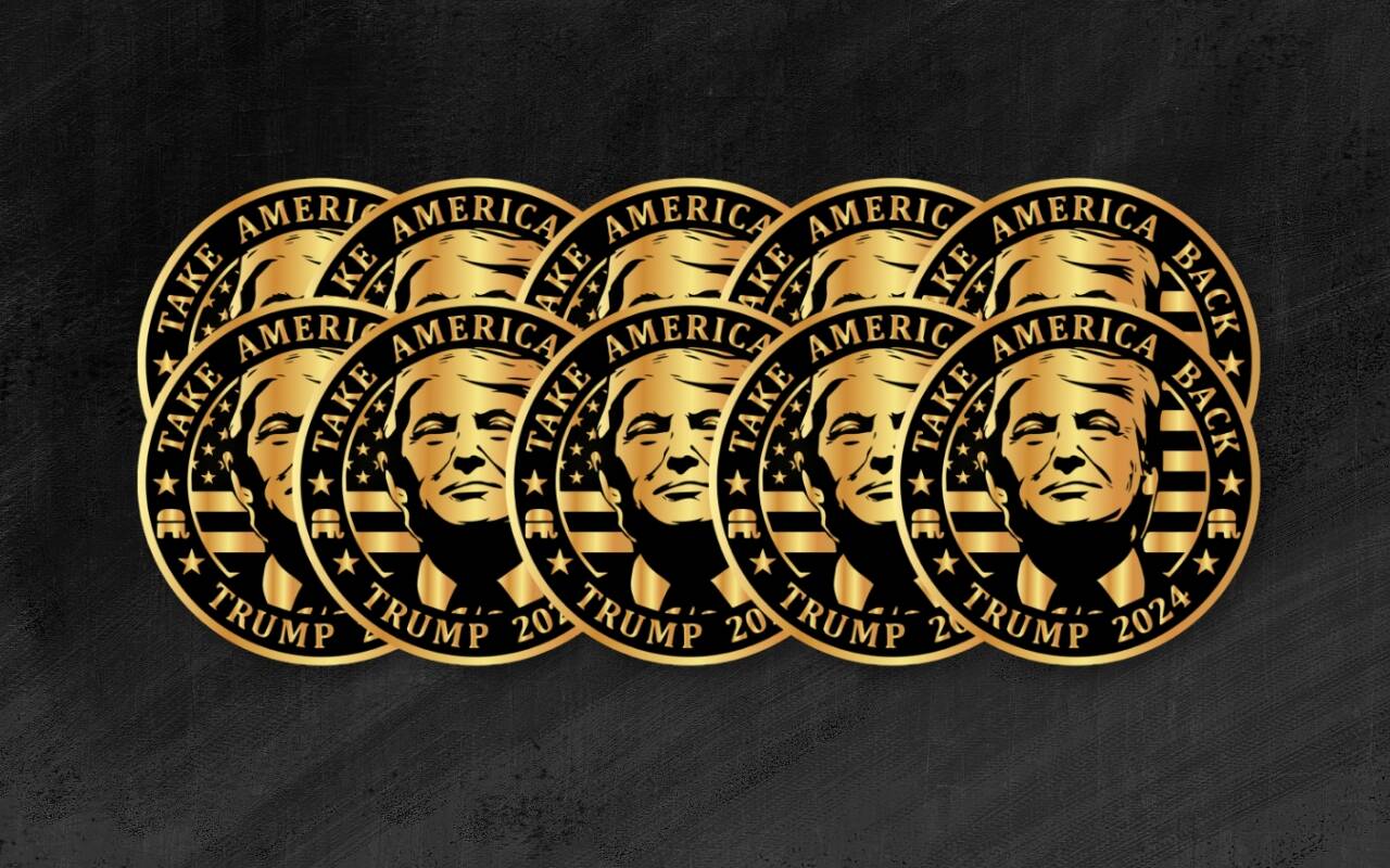 Trump 2024 Stickers Review: Exclusive Trump 2024 Sticker for Collectors ...