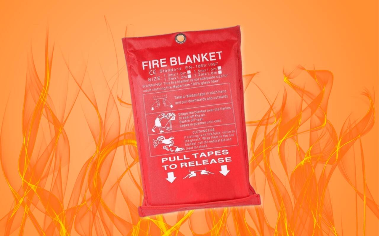 FireShield Blanket Review - Can It Really Quickly and Safely Extinguish Fires? | Vashon-Maury ...