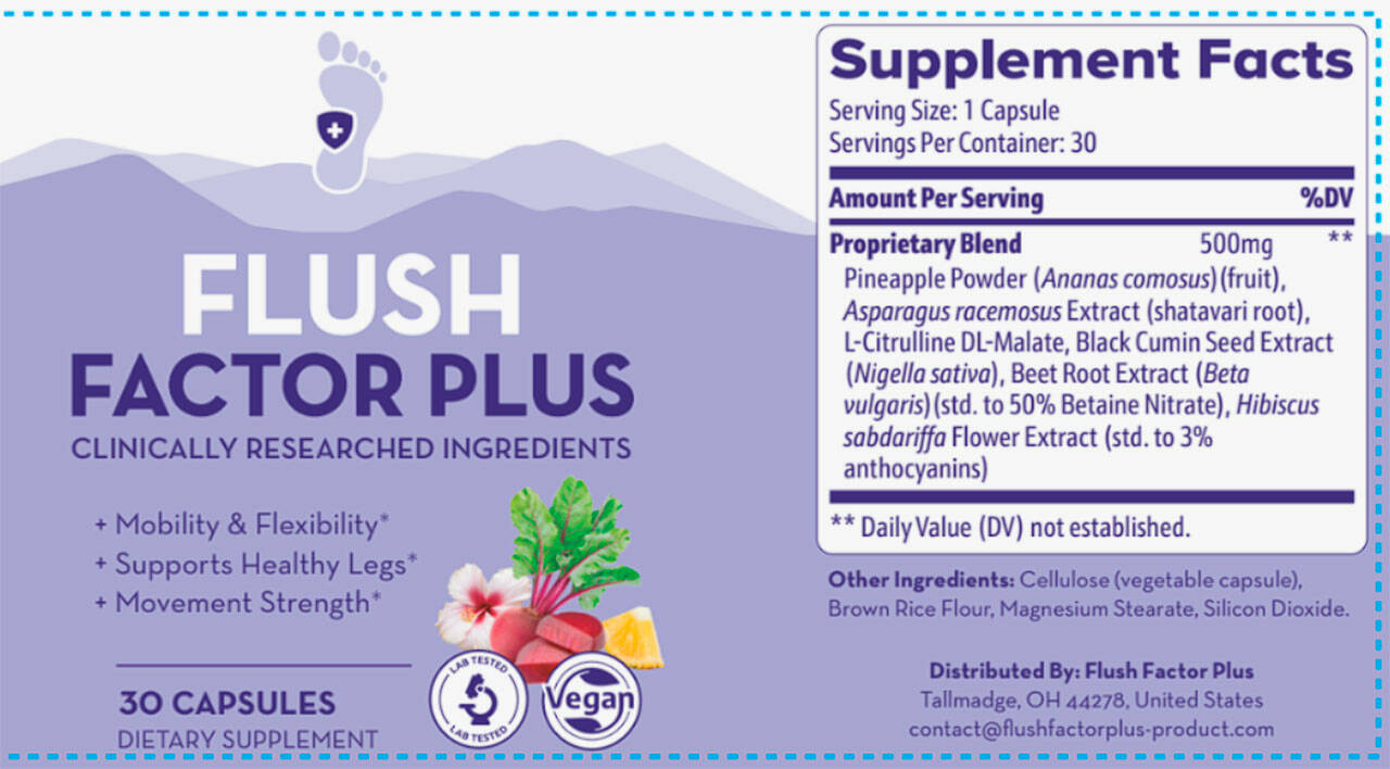 Flush Factor Plus Review: A Natural Solution for Reducing Swelling and ...