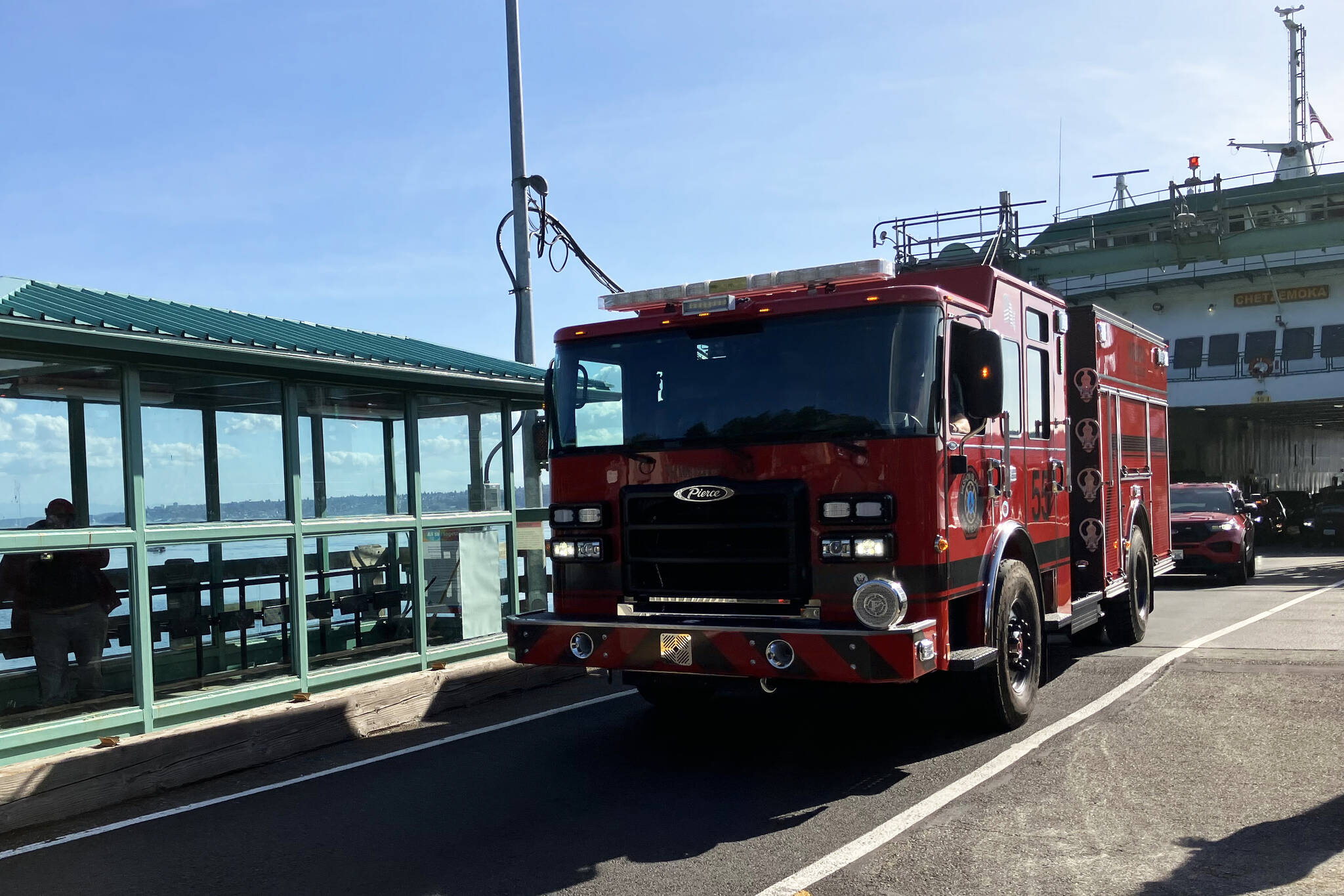 A shiny new fire truck just arrived on Vashon Island | Vashon-Maury Island Beachcomber