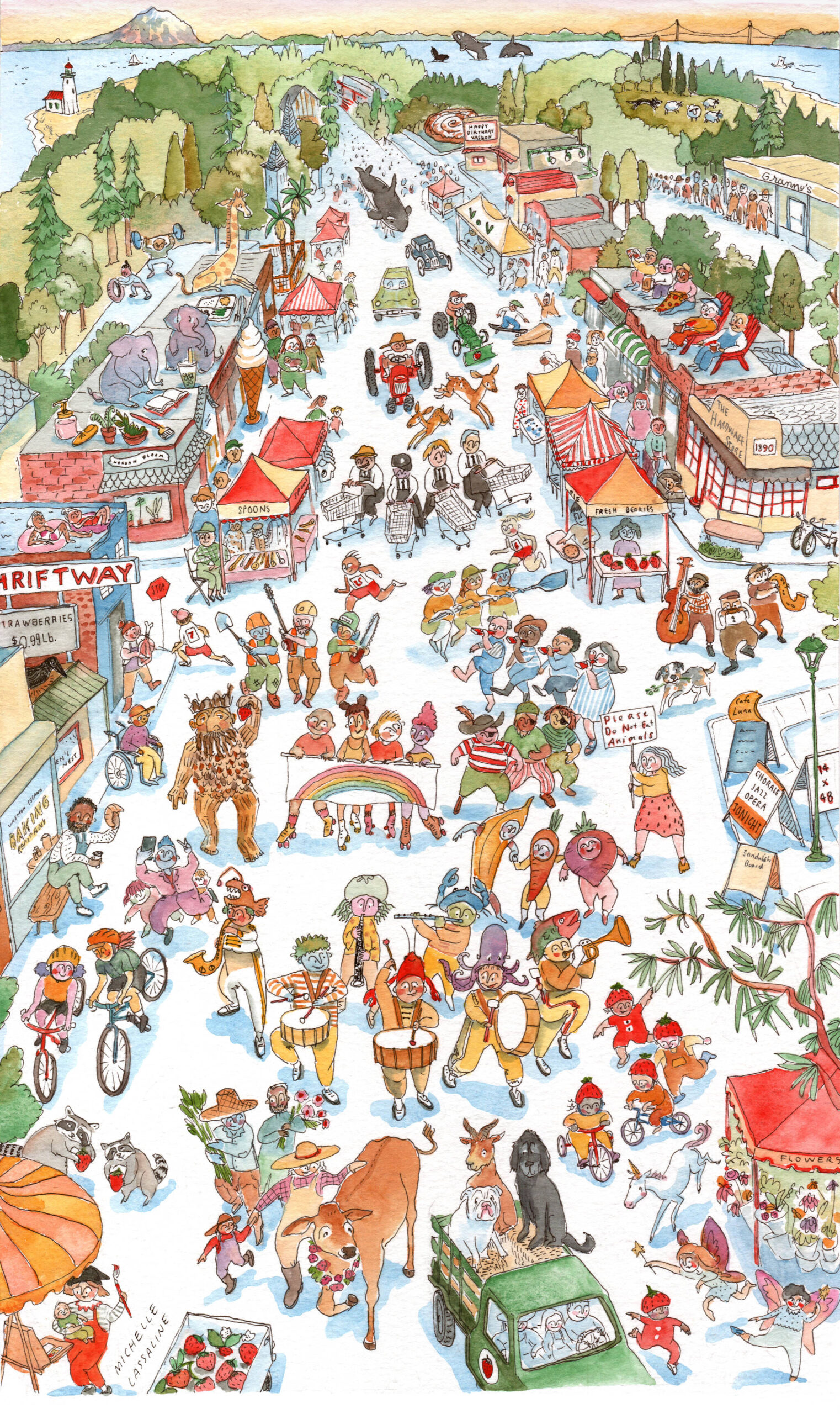 Cartoon: Vashon Island | Vashon-Maury Island Beachcomber