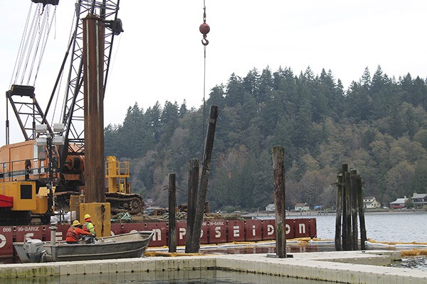 State works to rid local beaches of old, toxic creosote pilings ...